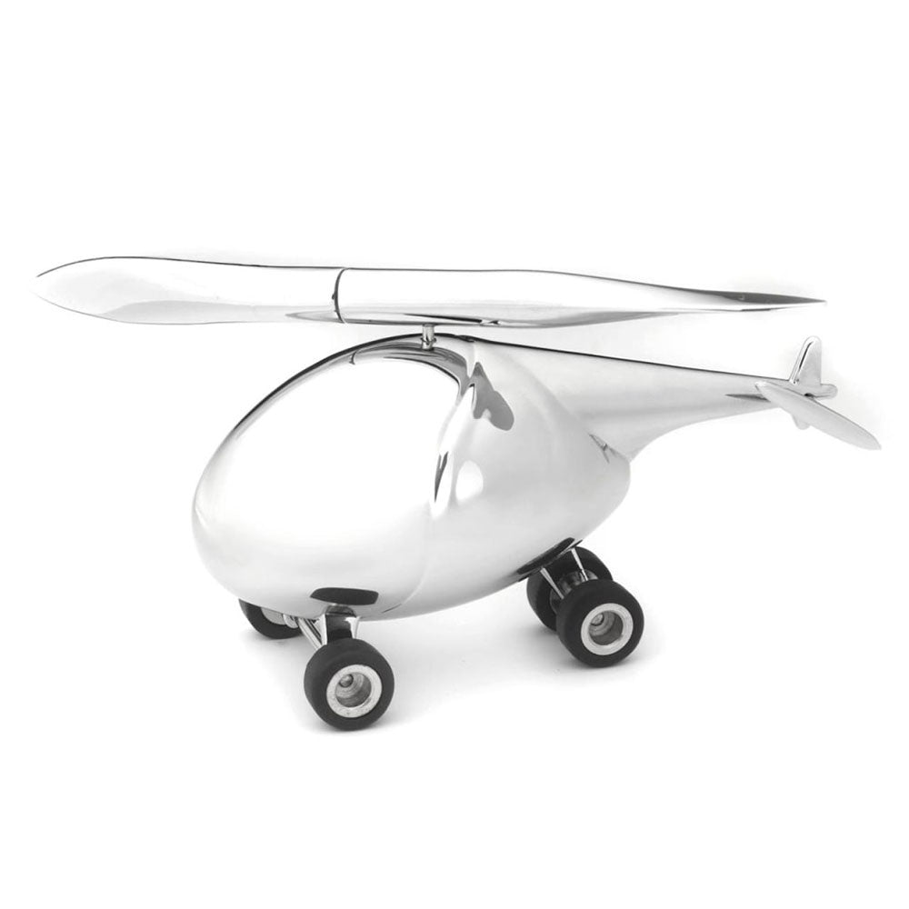 Troika Helicopter Desk Paperweight Pen and Letter Opener - LatestBuy