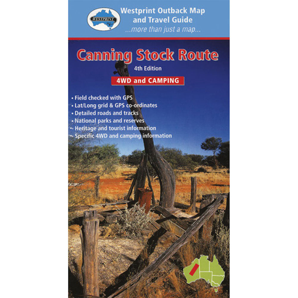 Canning Stock Route Map (5th Edition) - LatestBuy