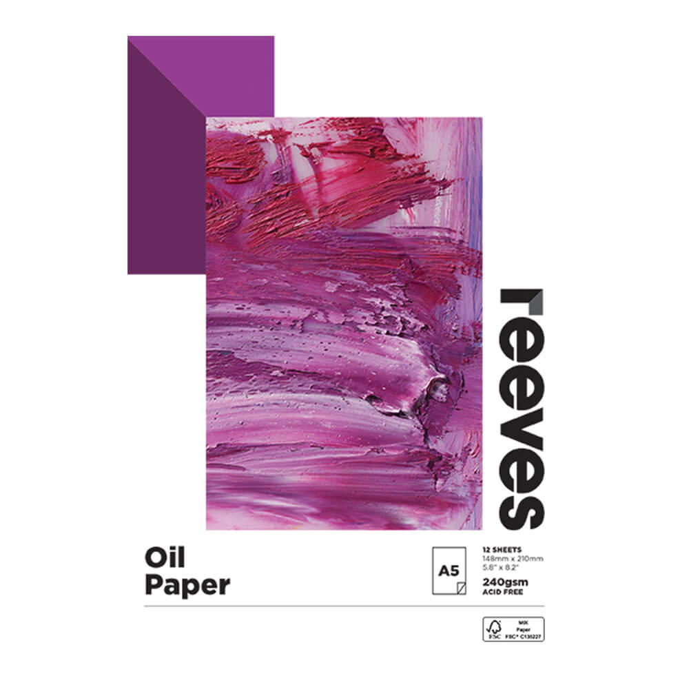 Reeves Oil Paper Pad 240gsm (A4) - LatestBuy